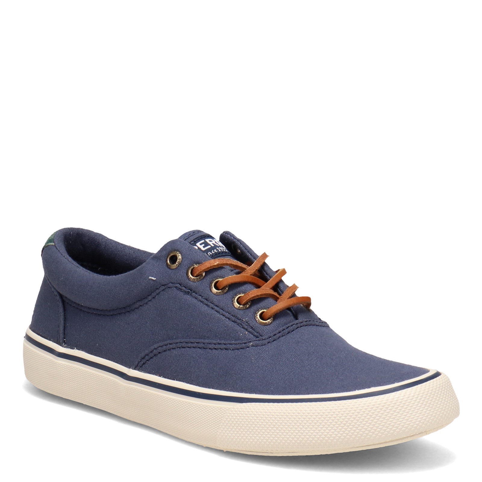 Sperry mens Striper 2 Cvo Sneaker, Navy, 9 Wide US - Walmart.com