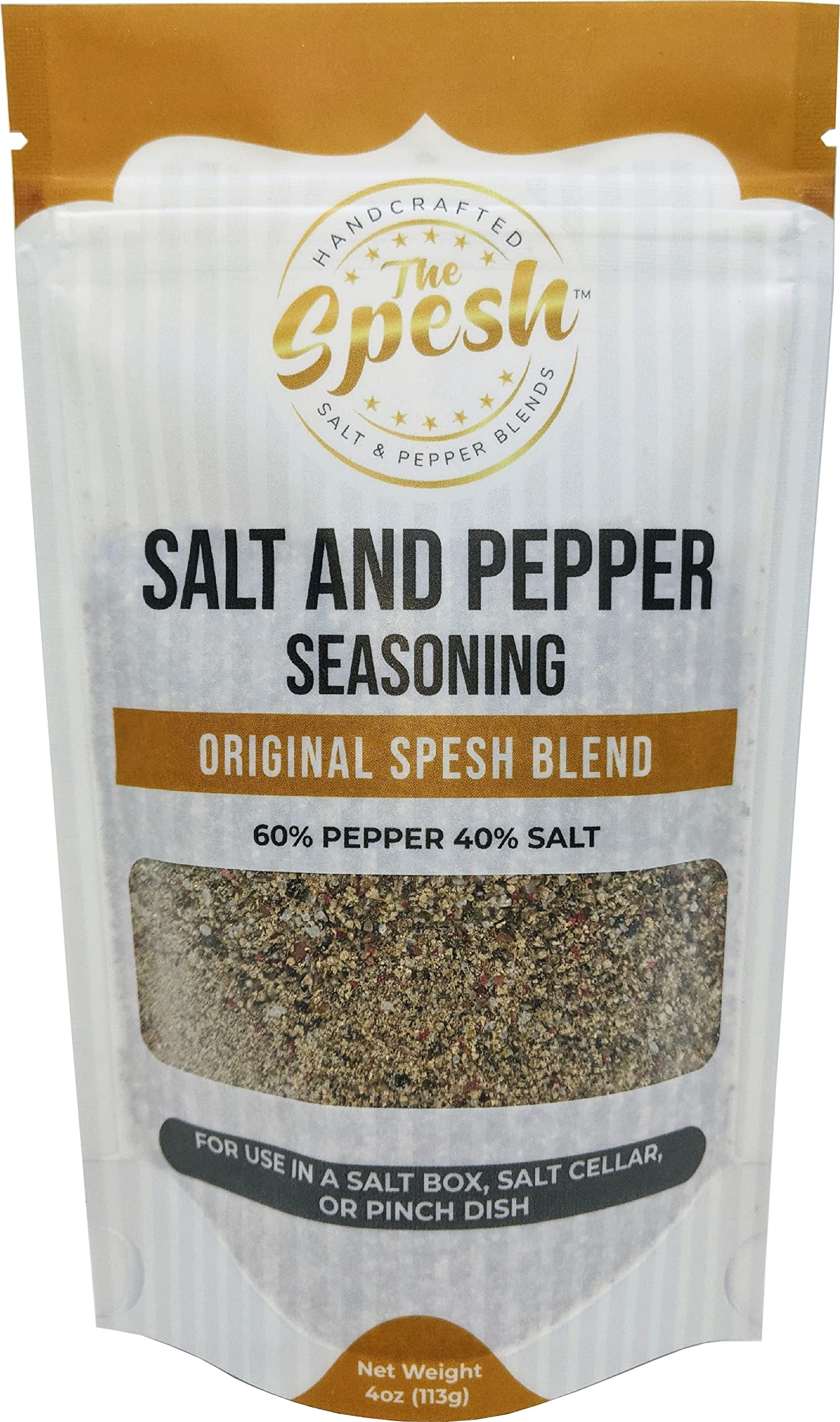 The Spesh - Gourmet BDF32 Salt and Pepper Finishing Mix of 12 Salts and ...
