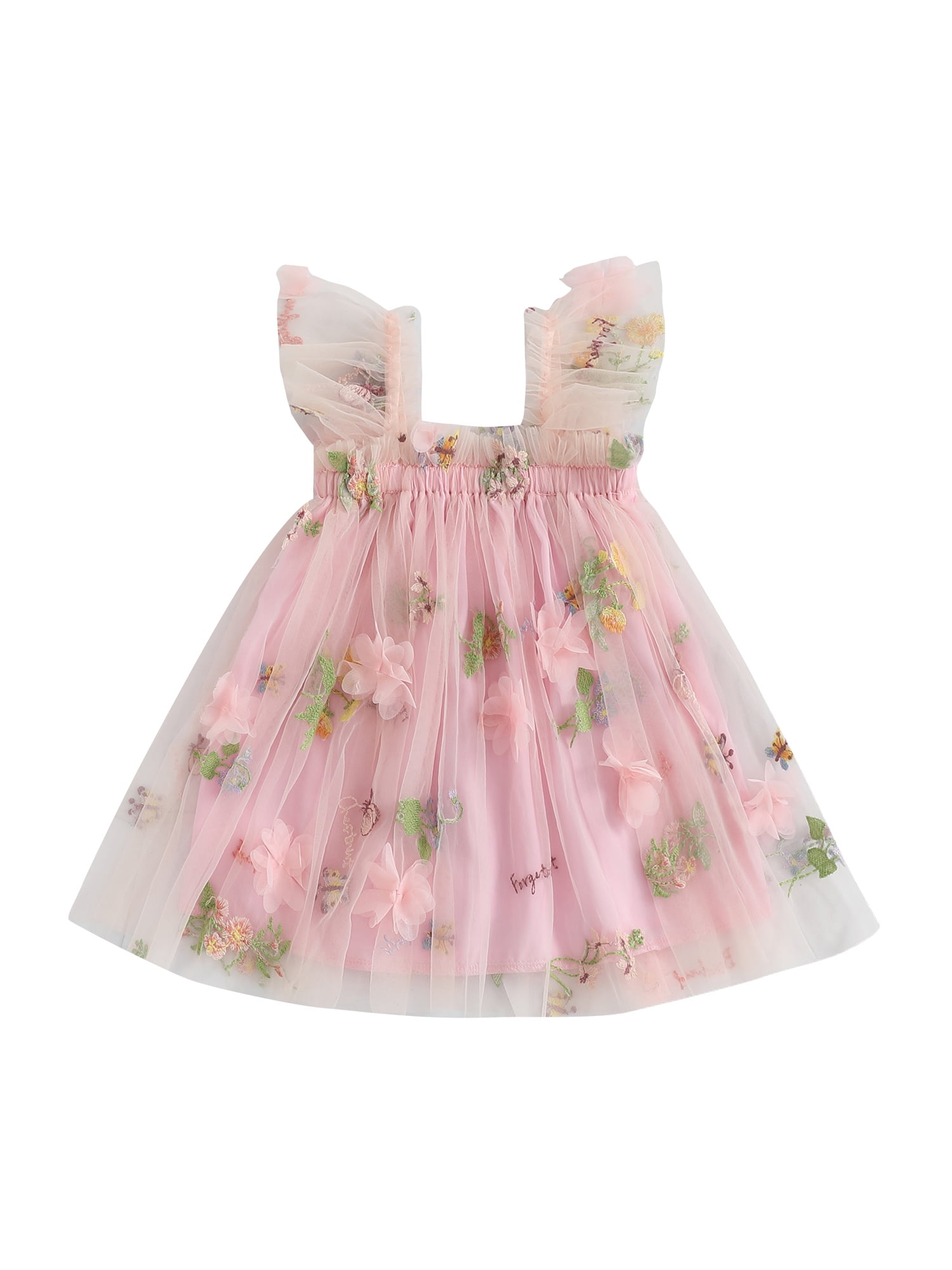 Spewahor Toddler Baby Girl Summer Princess Dress 6 12 18 24 Months 2T ...