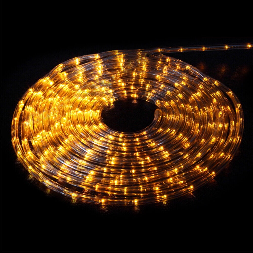 Spfour LED Commercial Grade Red Rope Light Kit, Heavy Duty Indoor ...