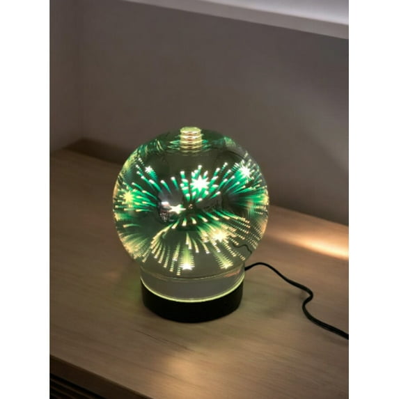 Sphere Diffusers For Essential Oils, 3D Glass Art -Fireworks- Oil ...