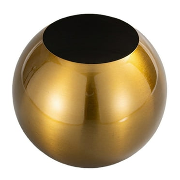 Ash & Ember Onyx 24" D Ceramic Indoor Outdoor Round Sphere Planter ...