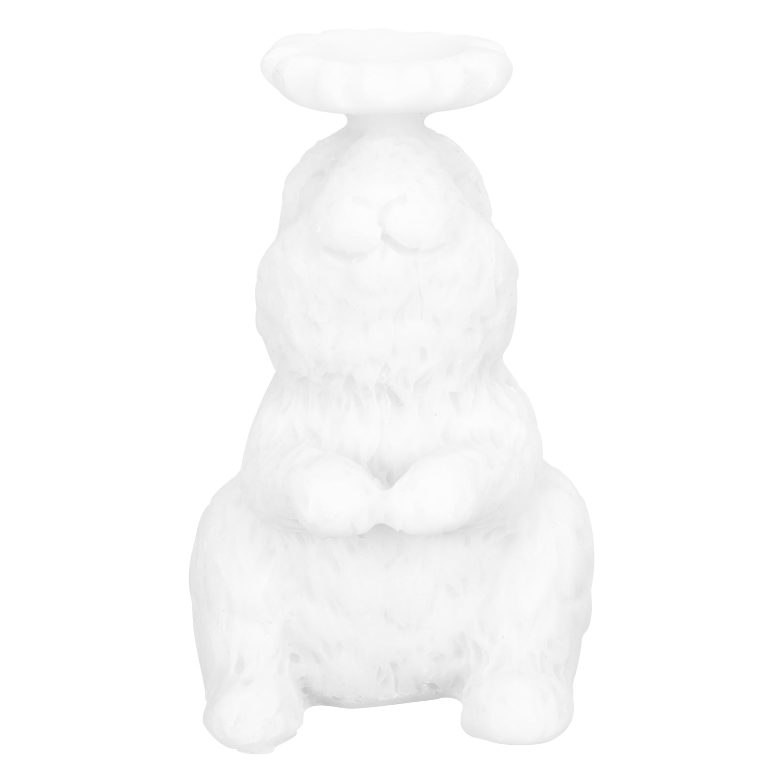 Sphere Stand Resin Rabbit Orb Holder Egg Base Wood Stand Globe Stone ...