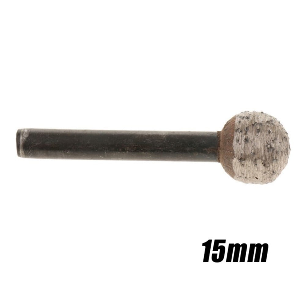 Spherical Diamond Round Rotary Grinding Burr Bits Curve Words Hand ...