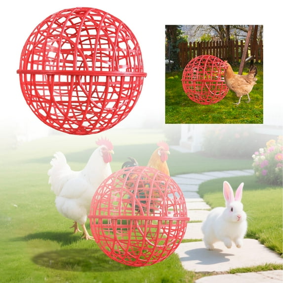 Spherical Mobile Chicken Rolling Circular Cage for Outdoor Versatile ...