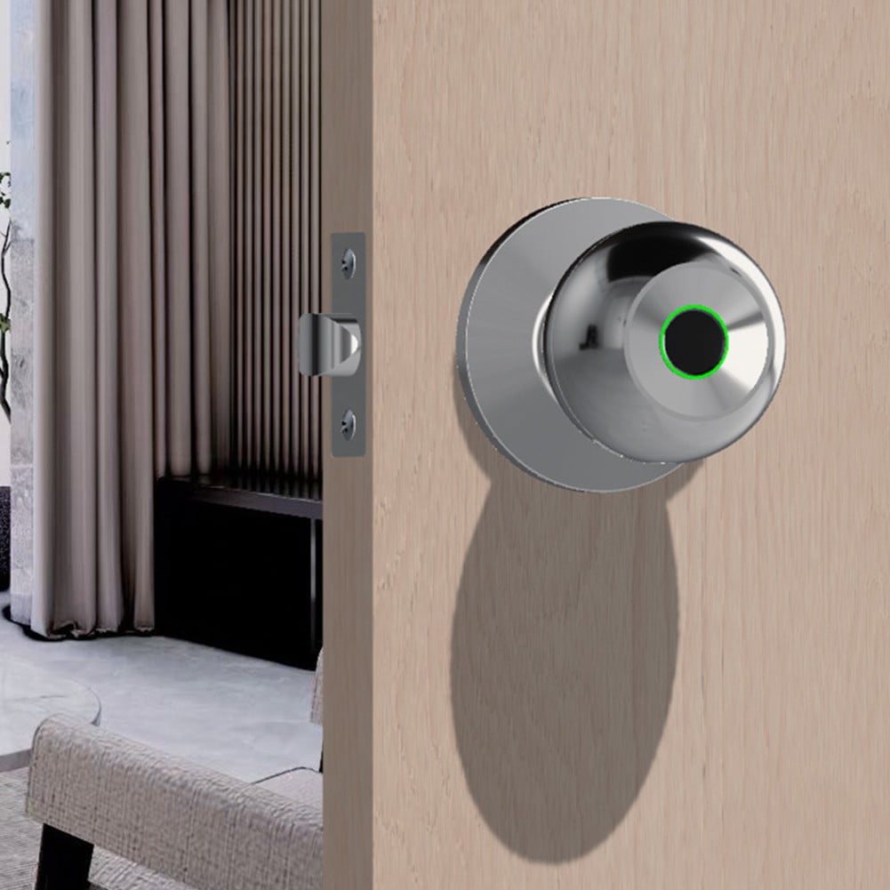 Spherical smart fingerprint lock for Tuya mechanical lock room door ...