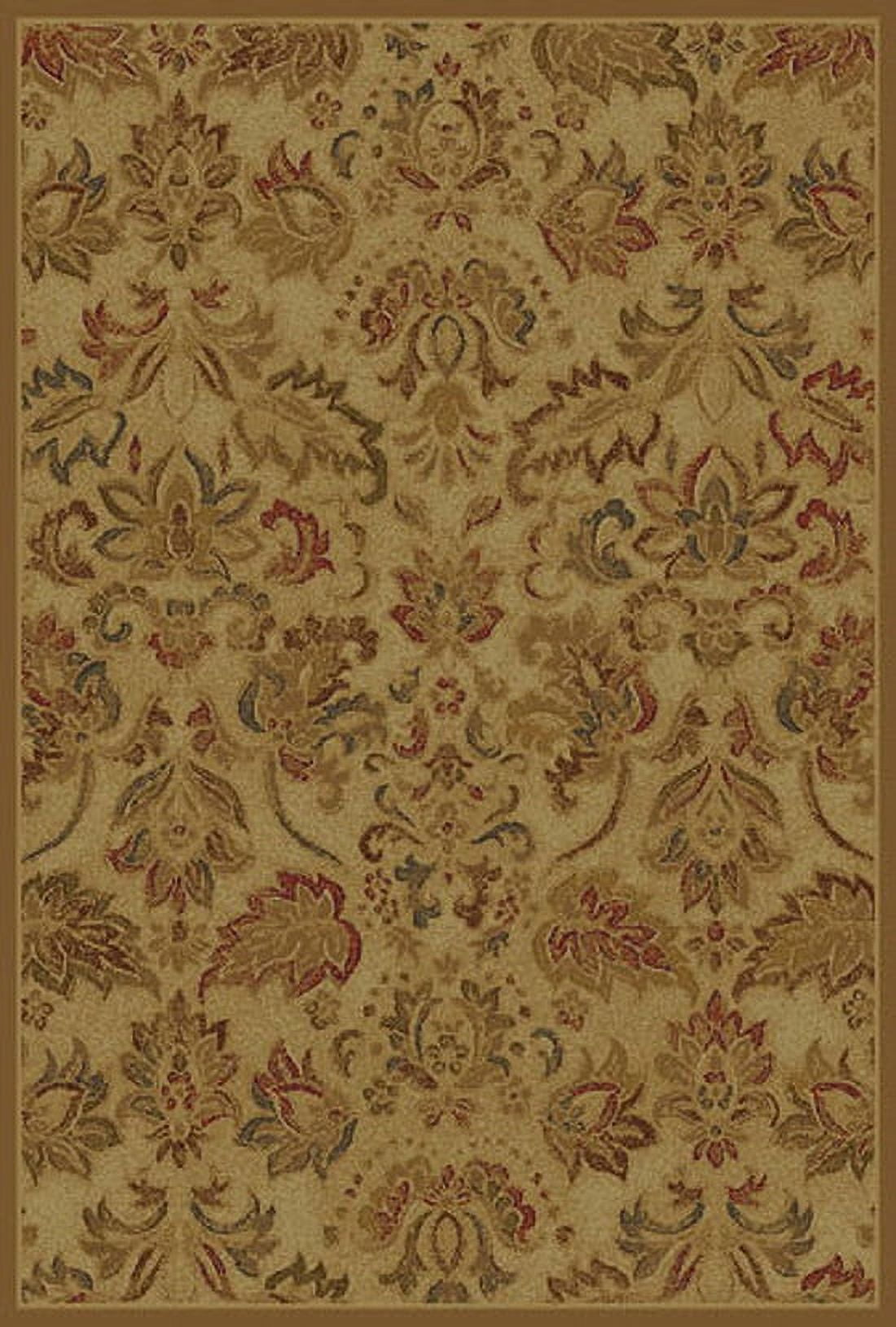 Sphinx Allure Area Rug 057B1 Beige European Leaves 7' 8" x 10' 10 ...