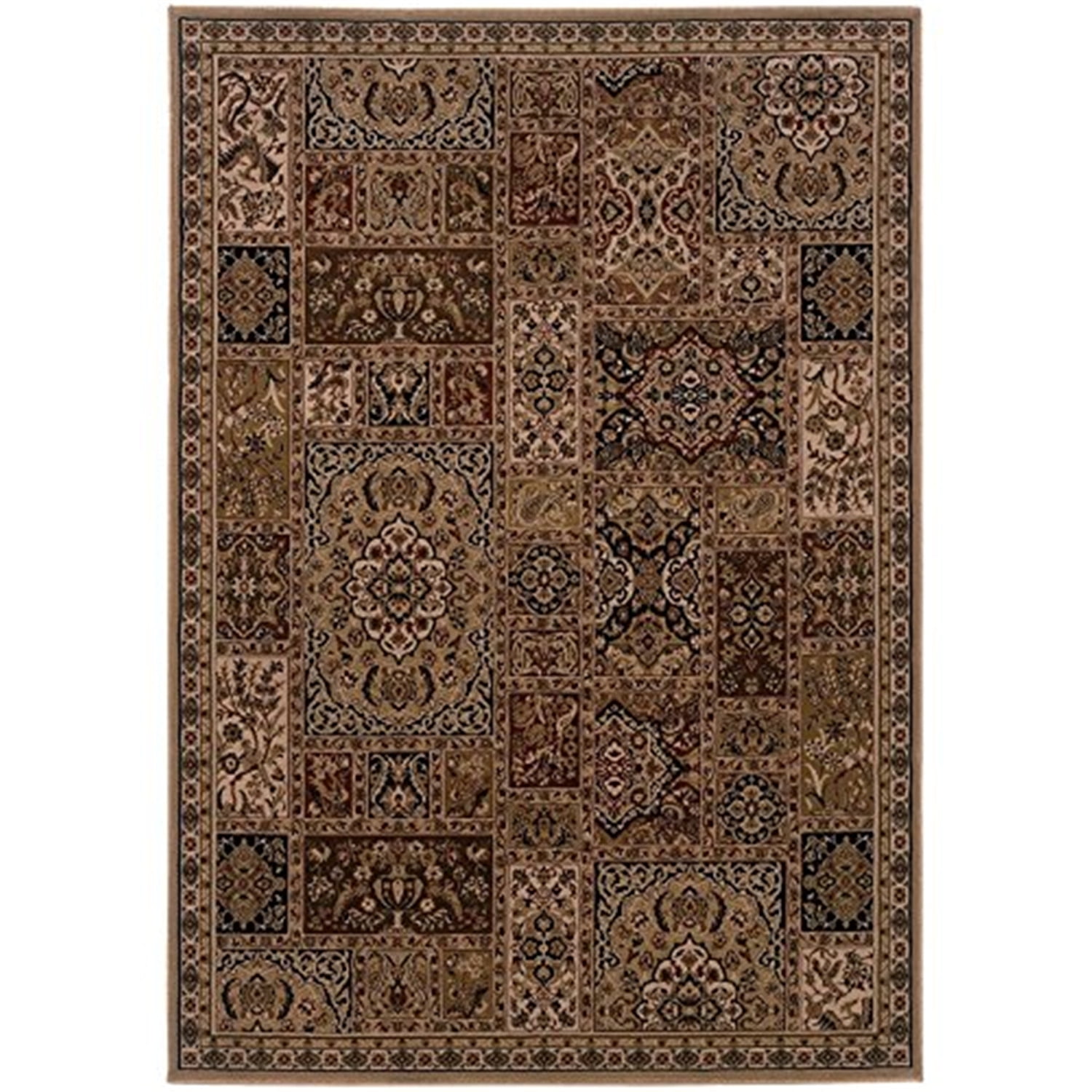 Sphinx Cambridge Area Rugs - 5991Y Transitional Casual Beige Bordered ...