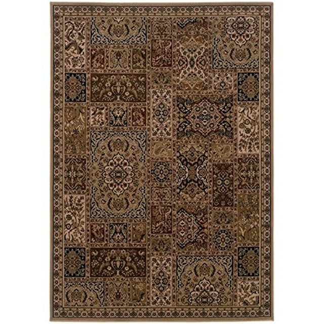 Sphinx Cambridge Area Rugs - 5991Y Transitional Casual Beige Bordered ...