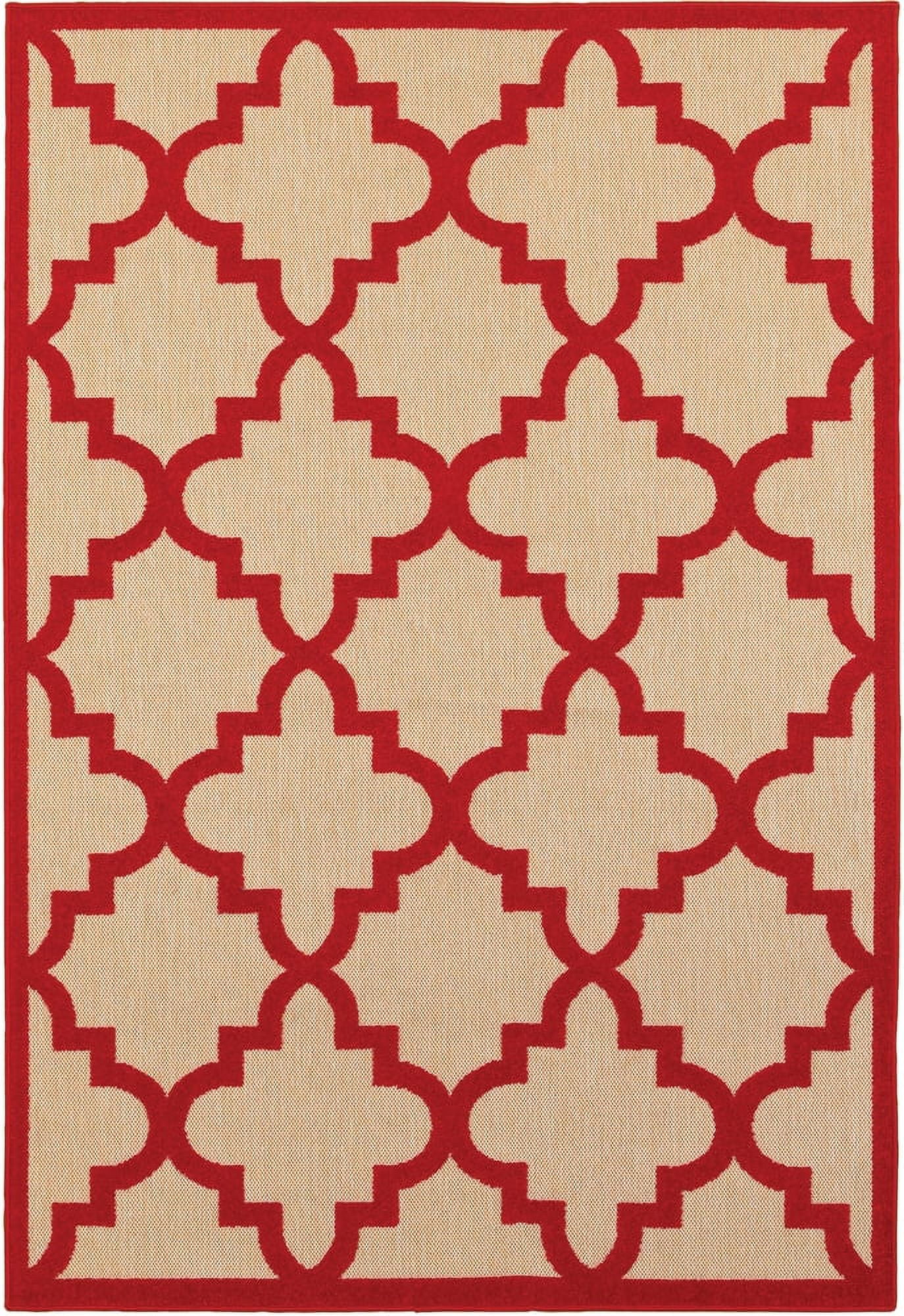 Sphinx Cayman Area Rug 660R9 Sand Angled Curved 3' 10" x 5' 5 ...