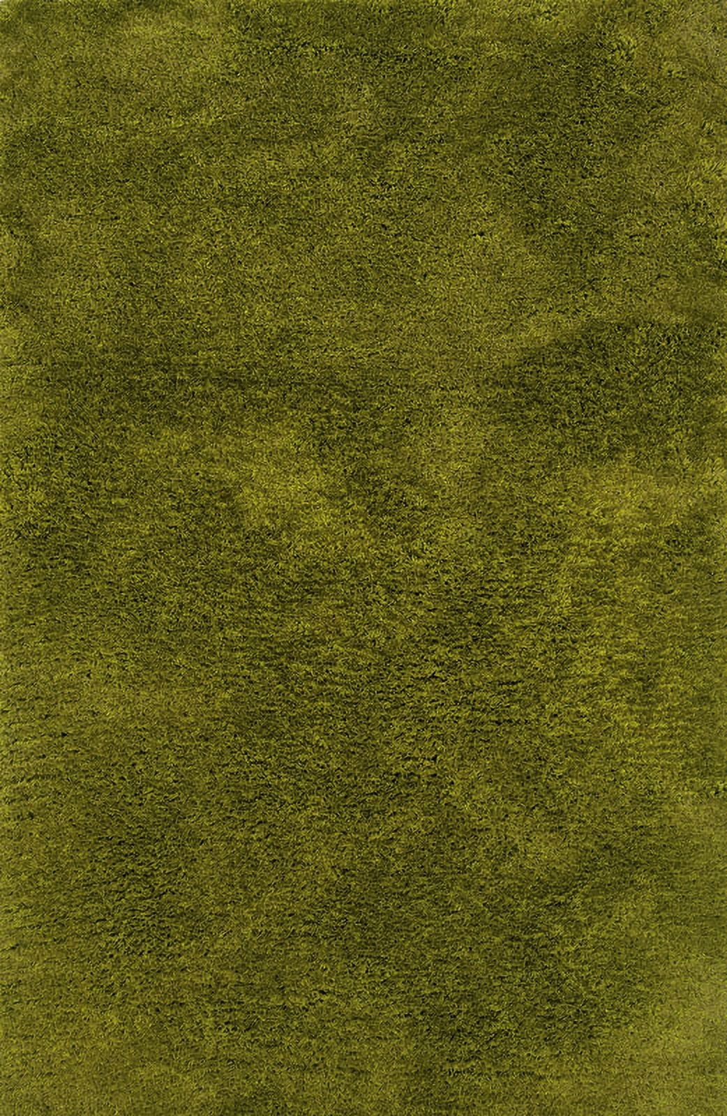 Oriental Weavers Cosmo Shag Shag Area Rug 81101 Green Solid Shag 6' 6 ...