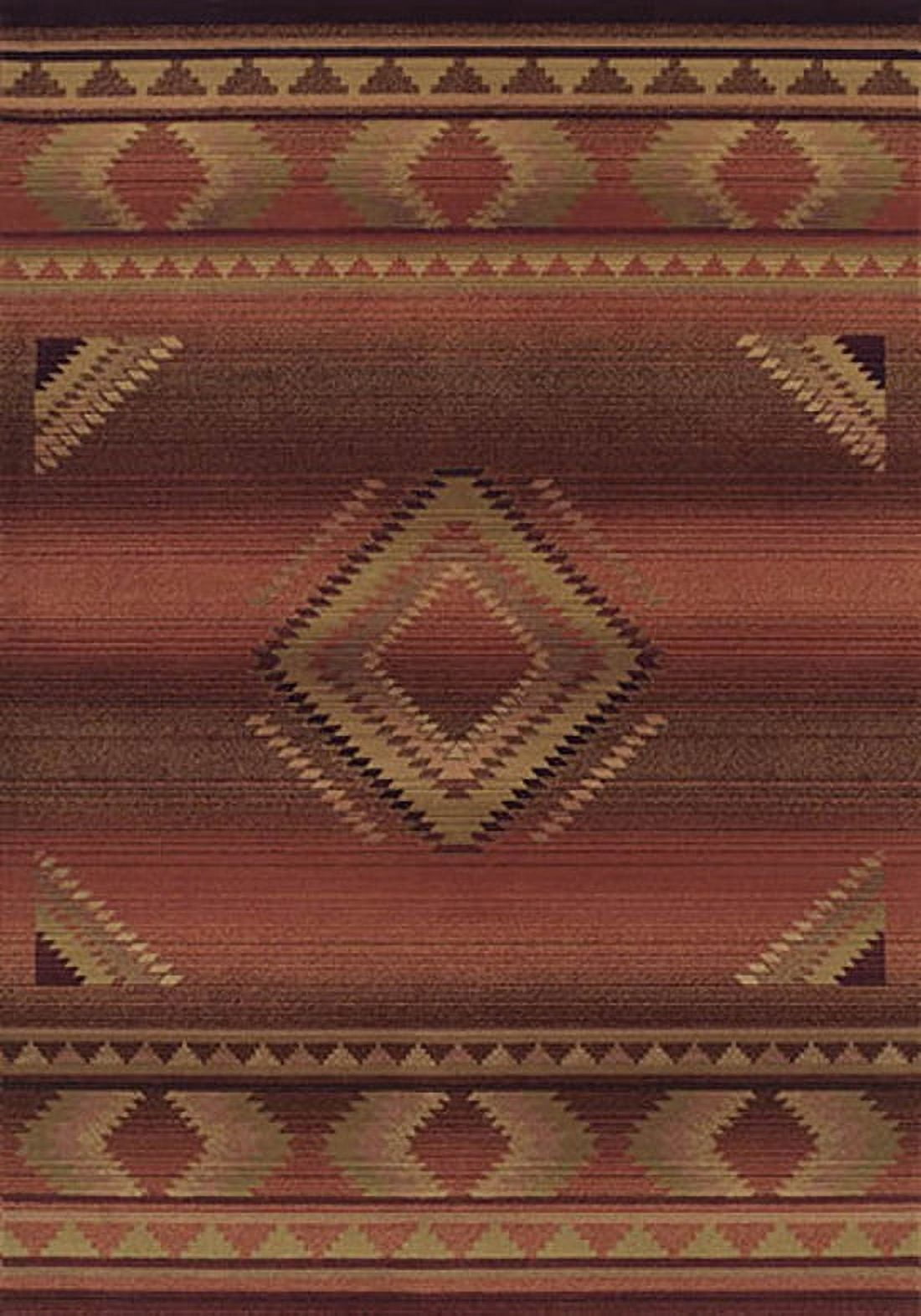 Sphinx Generations Area Rug 1506C Red Southwestern 4' x 5' 9" Rectangle ...