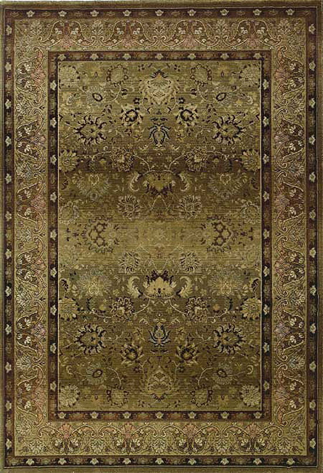 Sphinx Generations Area Rug 3434J Beige Persian Vines 6' x 6' Round ...
