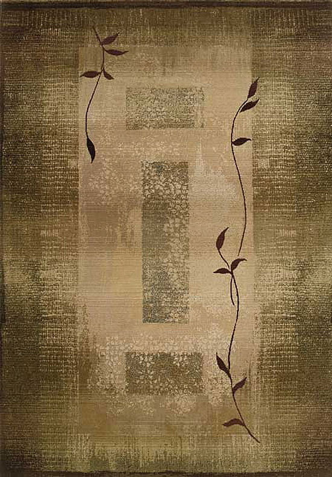 Sphinx Generations Area Rug 544G1 Green Leaves Vines 2' 7" x 9' 1 ...