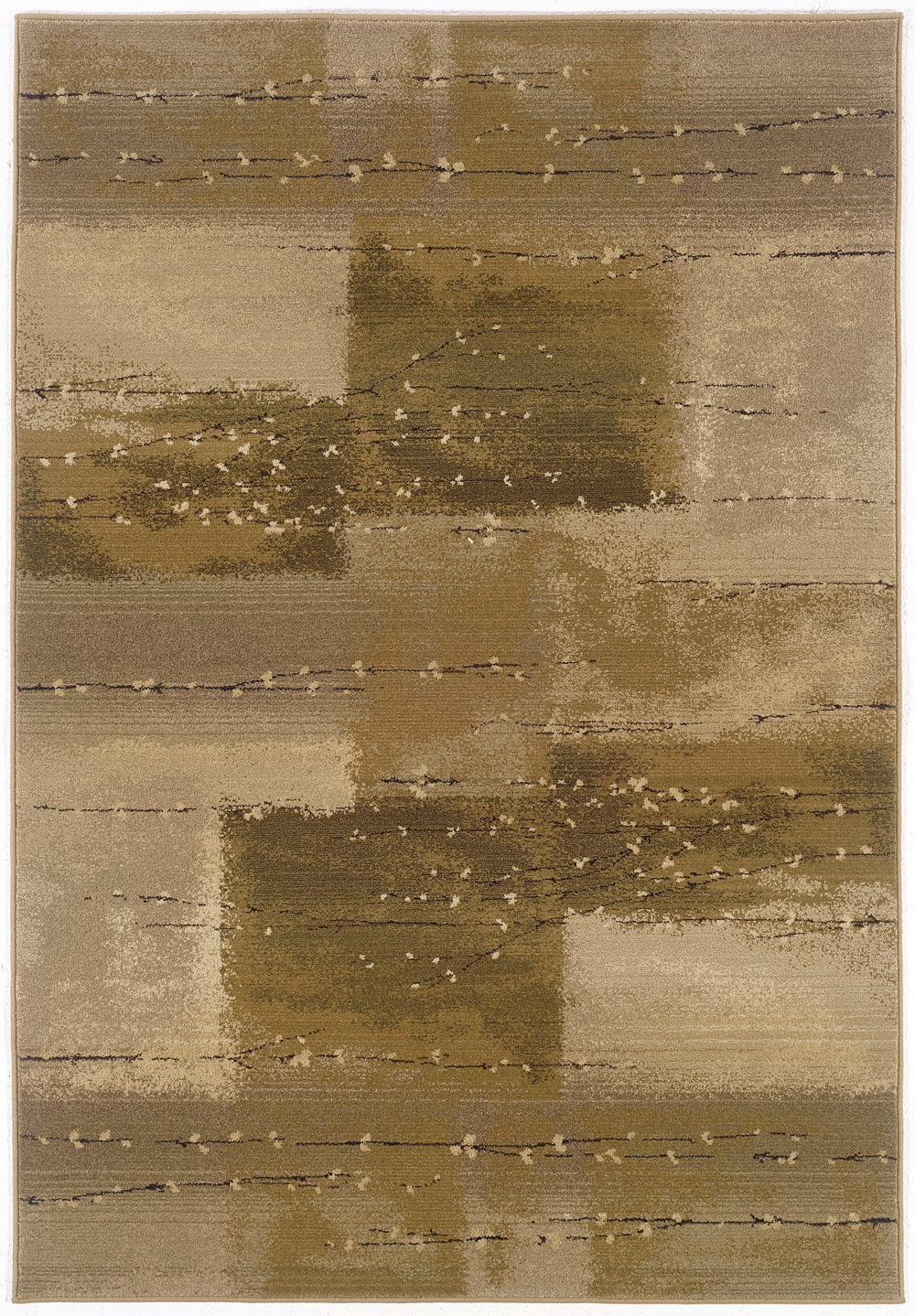 Oriental Weavers Genesis Indoor Rug Rectangle Area Rug Tan 9' 9" X 12 ...