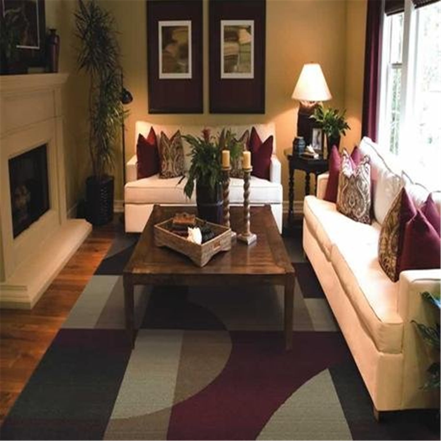 Sphinx Genesis Area Rugs - 5560D Contemporary Tan Geometric Abstract ...