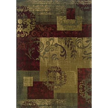 Fancy Area Rug in Multicolor (10 ft. L x 7 ft. 10 in. W) - Walmart.com