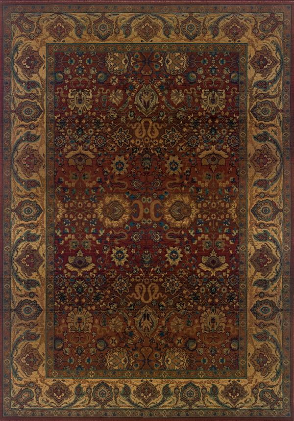 Sphinx Kharma Area Rug 332C4 Red Persian Border 7' 10" x 11' Rectangle ...