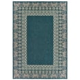 Oriental Weavers Latitude Area Rug 1503B Outdoor Blue Solid Bulbs ...