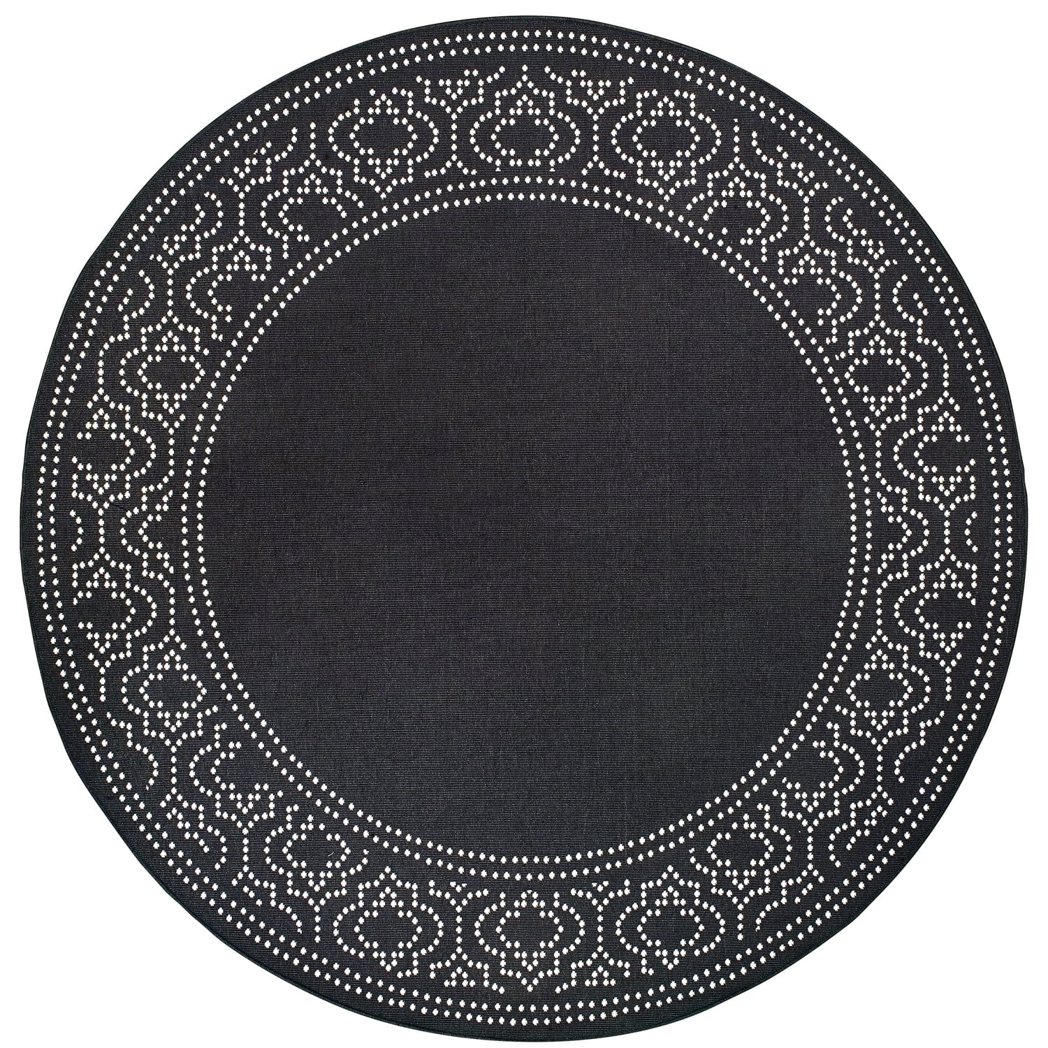 Oriental Weavers Marina Indoor/Outdoor Rug - 1247K - 7'10" Round - in ...