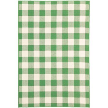 Black Farmhouse Plaid Area Rug by Pinewood Grove - Walmart.com
