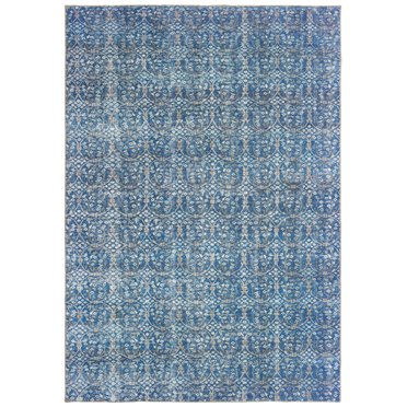 Sphinx Ariana Area Rug 113B2 Blue Persian Border 4' x 6' Rectangle ...
