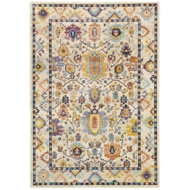Sphinx Woodlands Area Rug 9601D Brown Bears Blocks 1' 10" x 3 ...