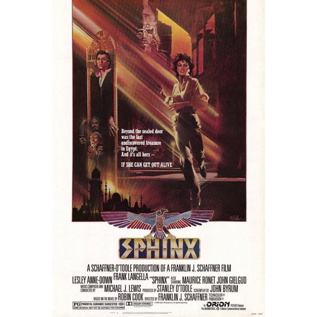 Sphinx - movie POSTER (Style A) (11" x 17") (1981) - Walmart.com