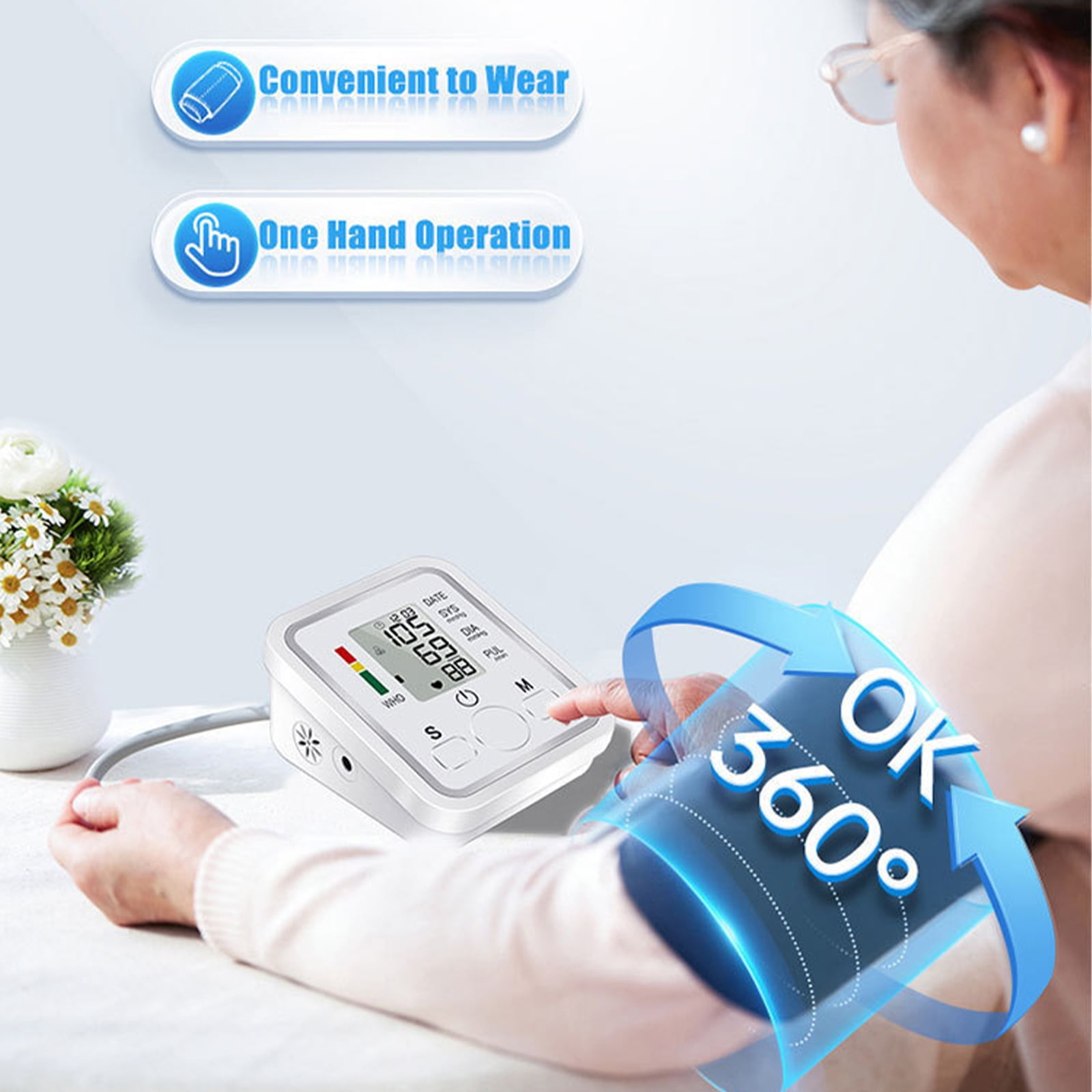 Sphygmomanometer Automatic Upper Arm Neutral Electric Intelligent ...