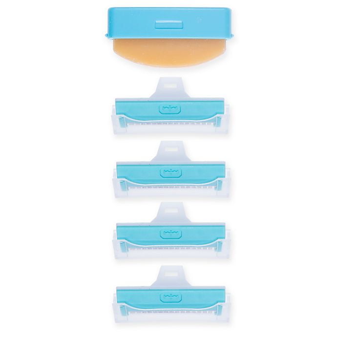 Sphynx 4-Count Portable Razor Refill in Teal - Walmart.com