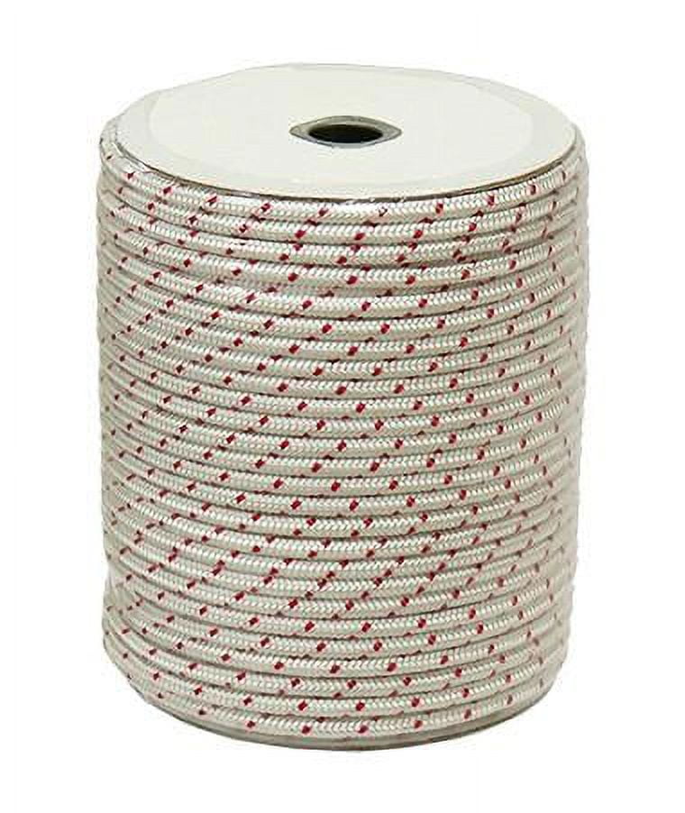 Spi-Sport Part SM-11033B-1 Nylon Starter Rope - Polyester - White/Red ...