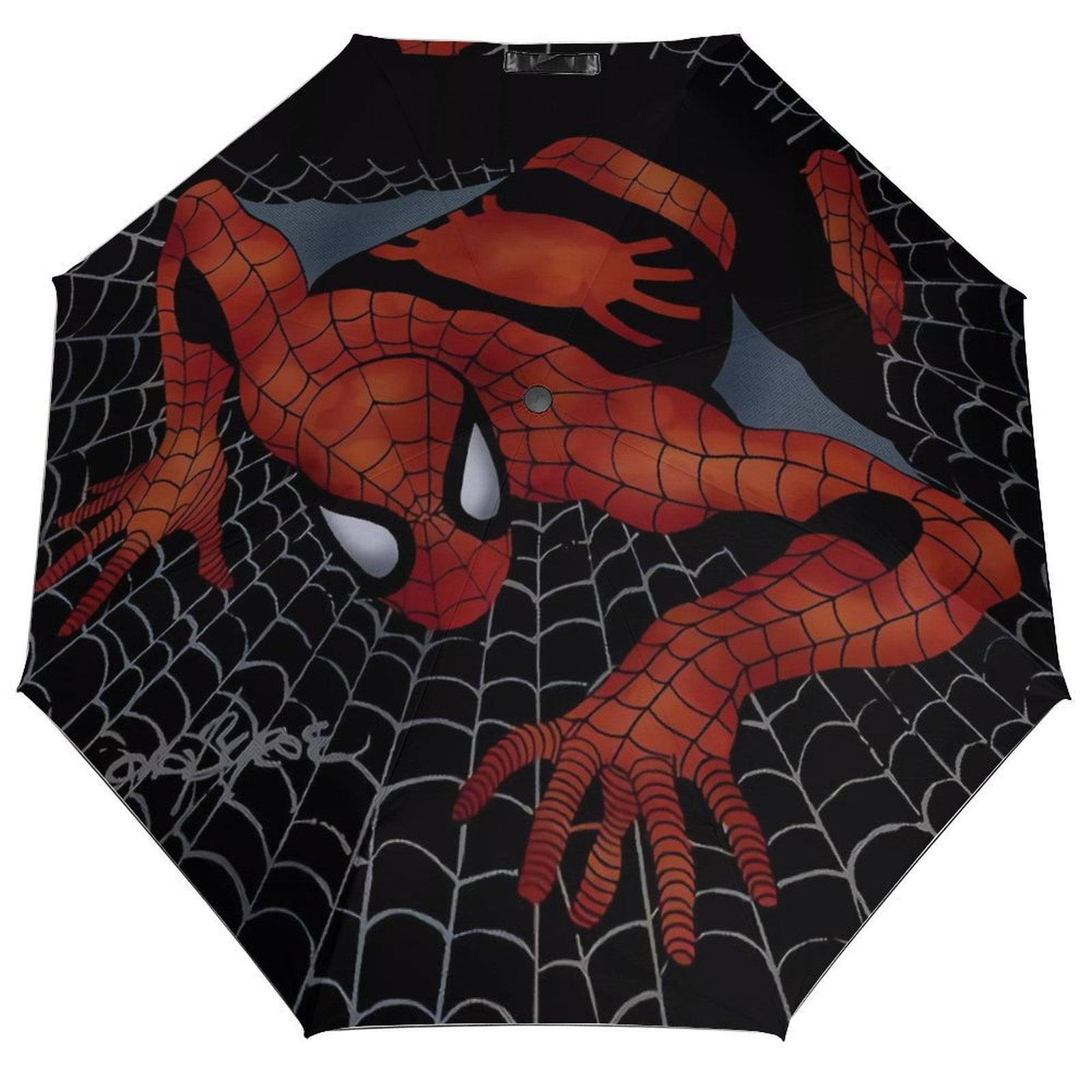 Spi-der-man 3 Fold Auto Umbrella Compact Travel Umbrella, Mini ...