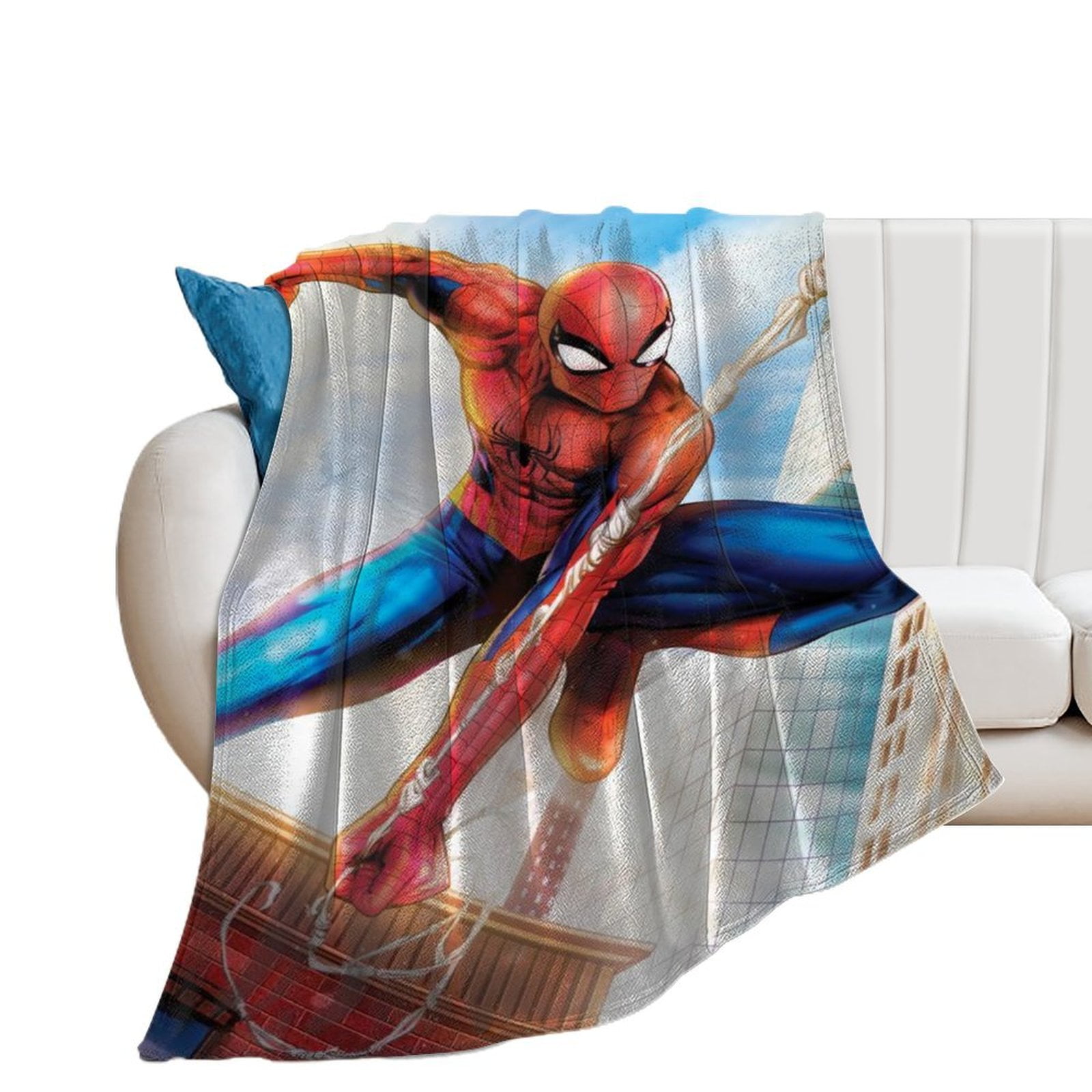 Spi-derMan Throw Blanket Flannel Anime for Girls Boys Men Women Spi ...