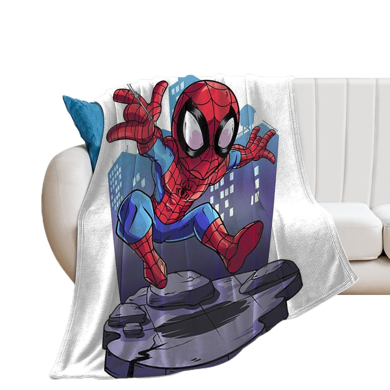Spi-derm-an Throw Blanket Flannel Anime for Girls Boys Men Women Spi ...