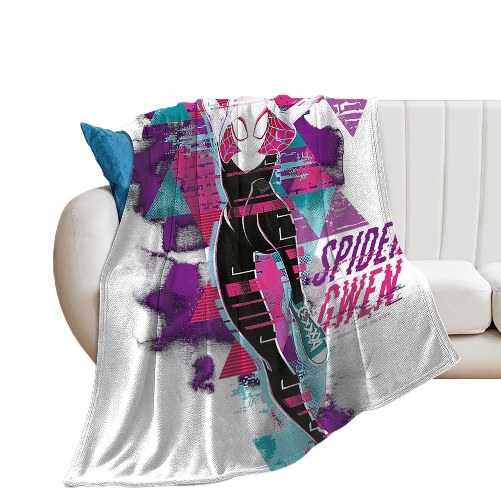 Spi-derm-an Throw Blanket Flannel Anime for Girls Boys Men Women Spi ...