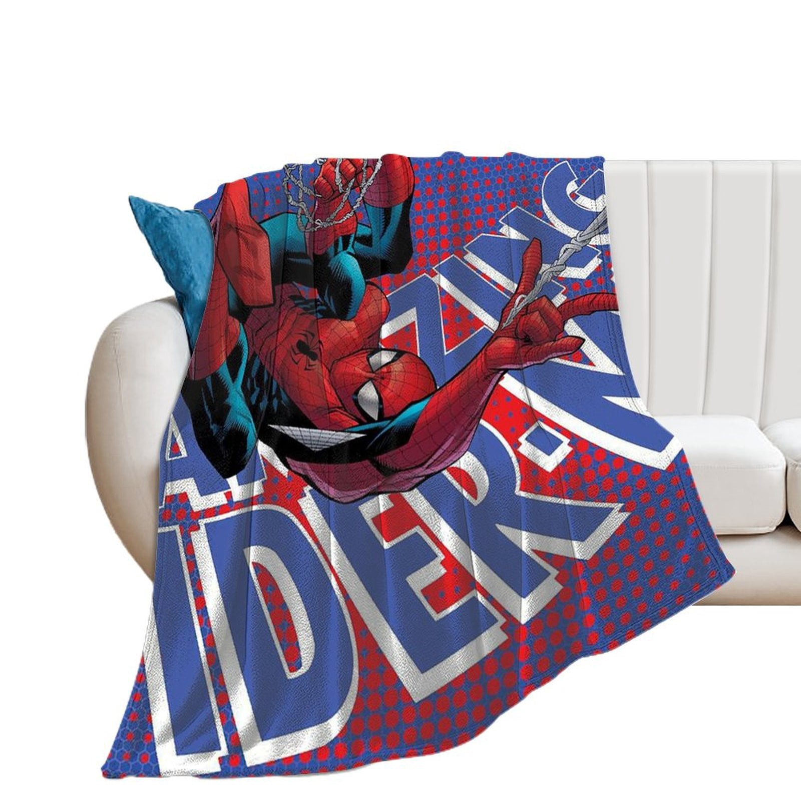 Spi-derm-an Throw Blanket Flannel Anime for Girls Boys Men Women Spi ...