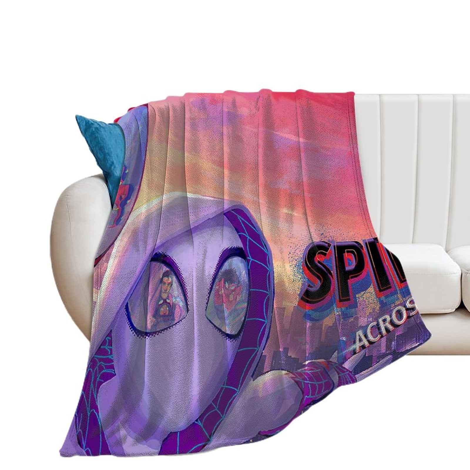Spi-derm-an Throw Blanket Flannel Anime for Girls Boys Men Women Spi ...