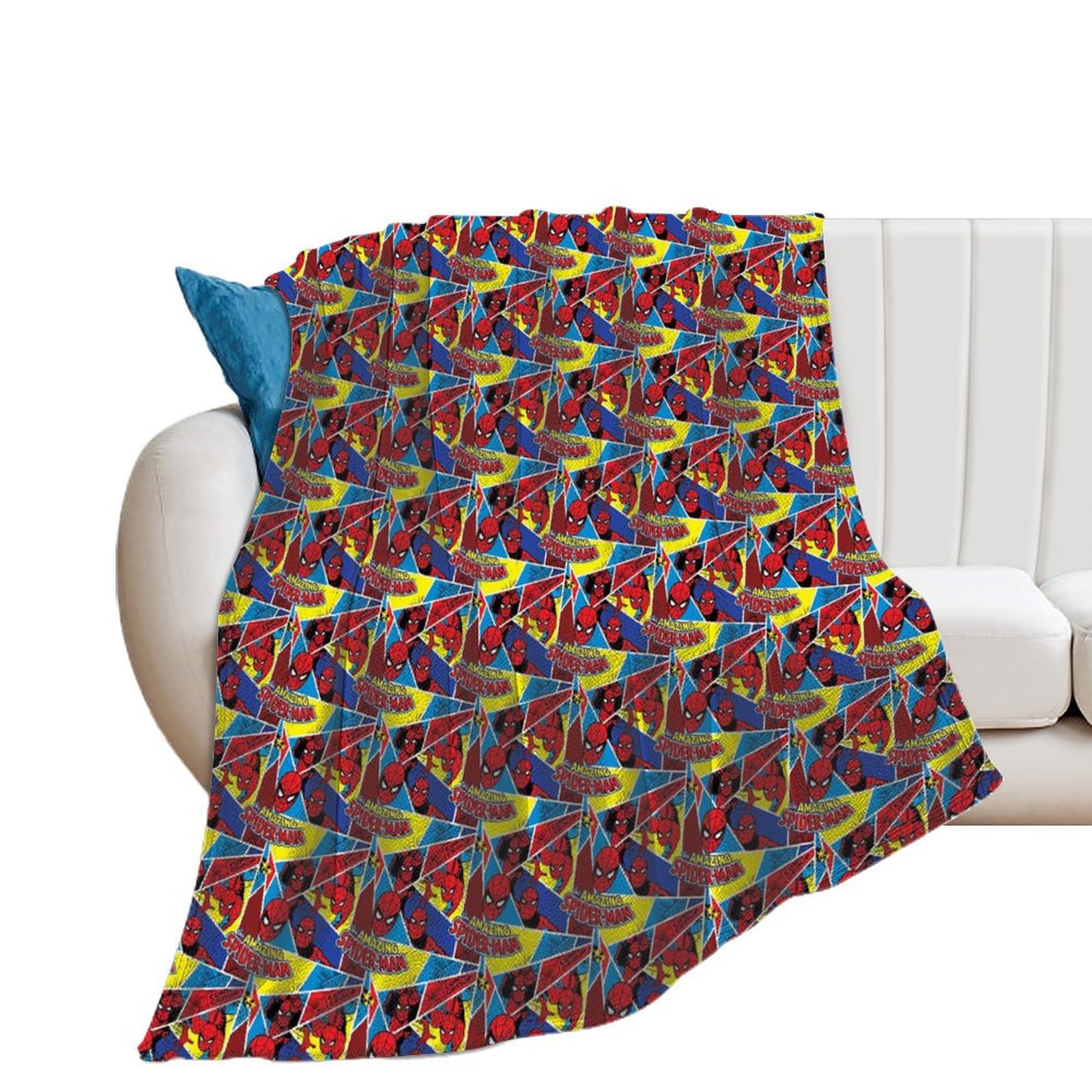 Spi-derm-an Throw Blanket Flannel Anime for Girls Boys Men Women Spi ...