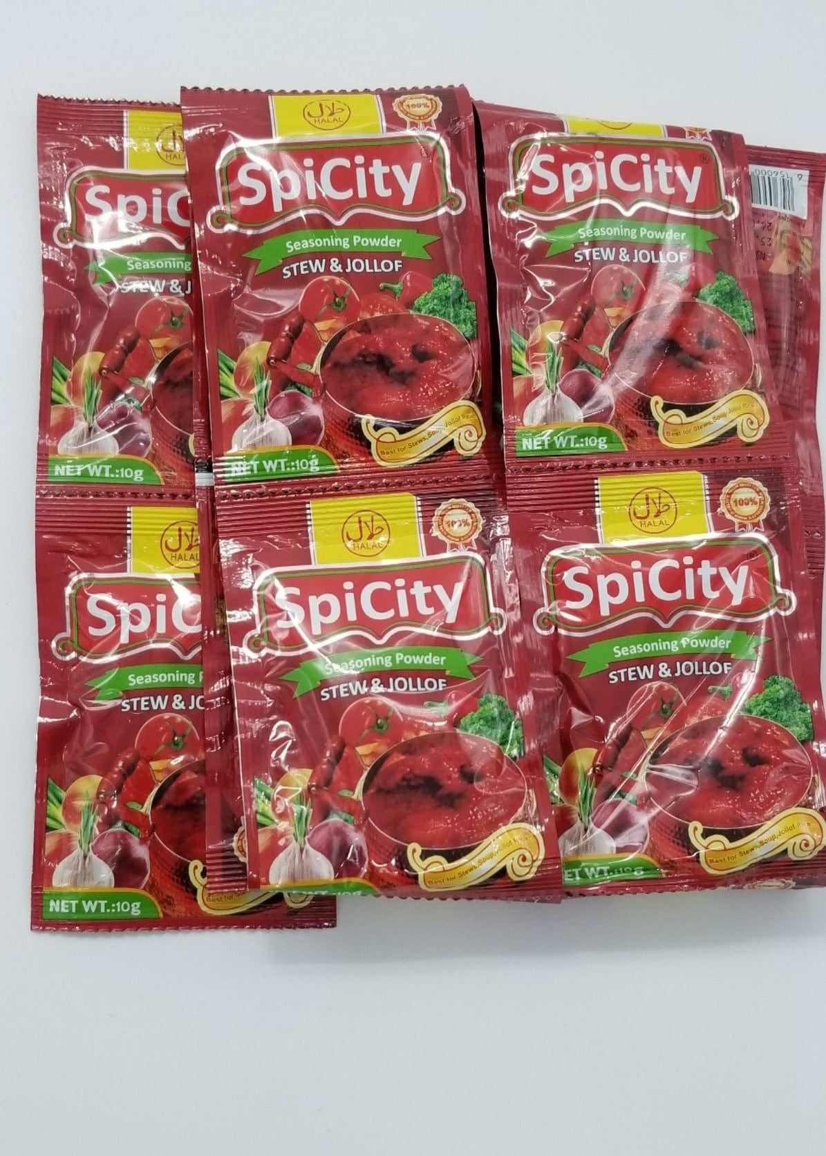 SpiCity Stew & Jollof Seasoning Powder , 10g X 12 - Walmart.com