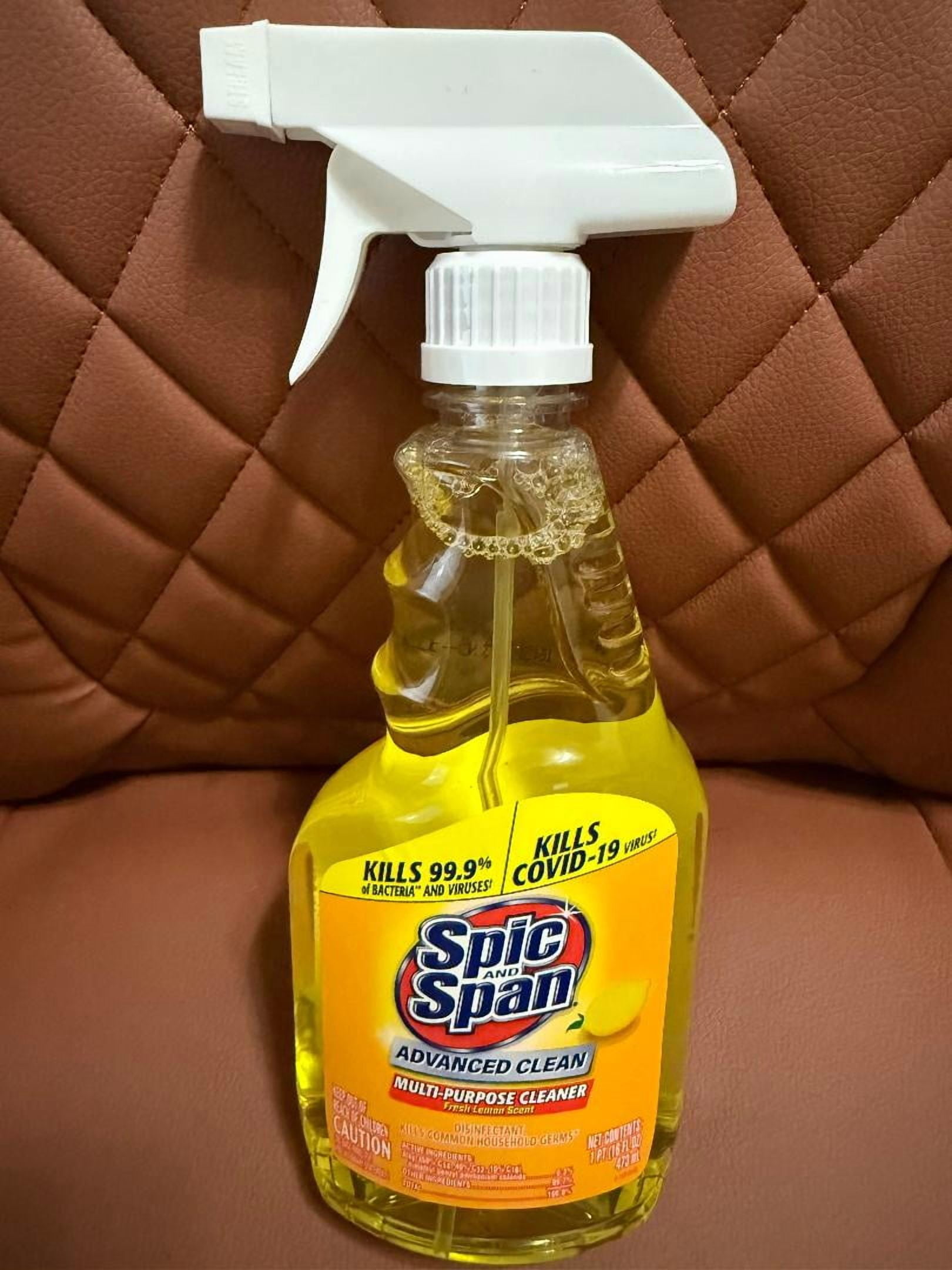Spic And Span Advanced Clean Multi Purpose Clean Fresh Lemon Scent 16 ...