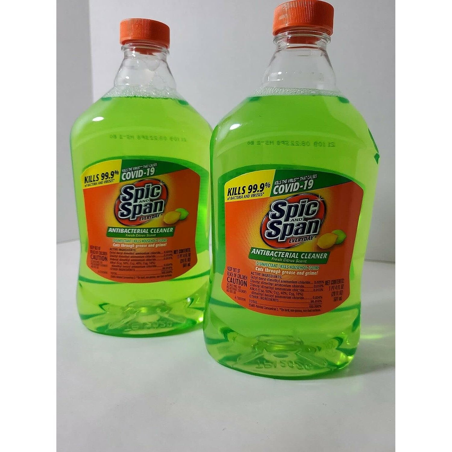 Spic & Span HTYSUPPLY Multipurpose Liquid Cleaner, Kitchen & Counter ...