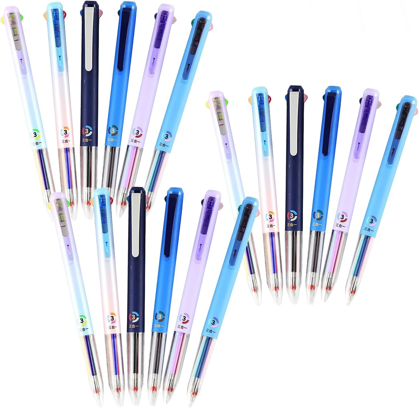 Spicanalogy 6 PCS Multicolor Pen, Romiantic/Consecutivte/Declrationun ...