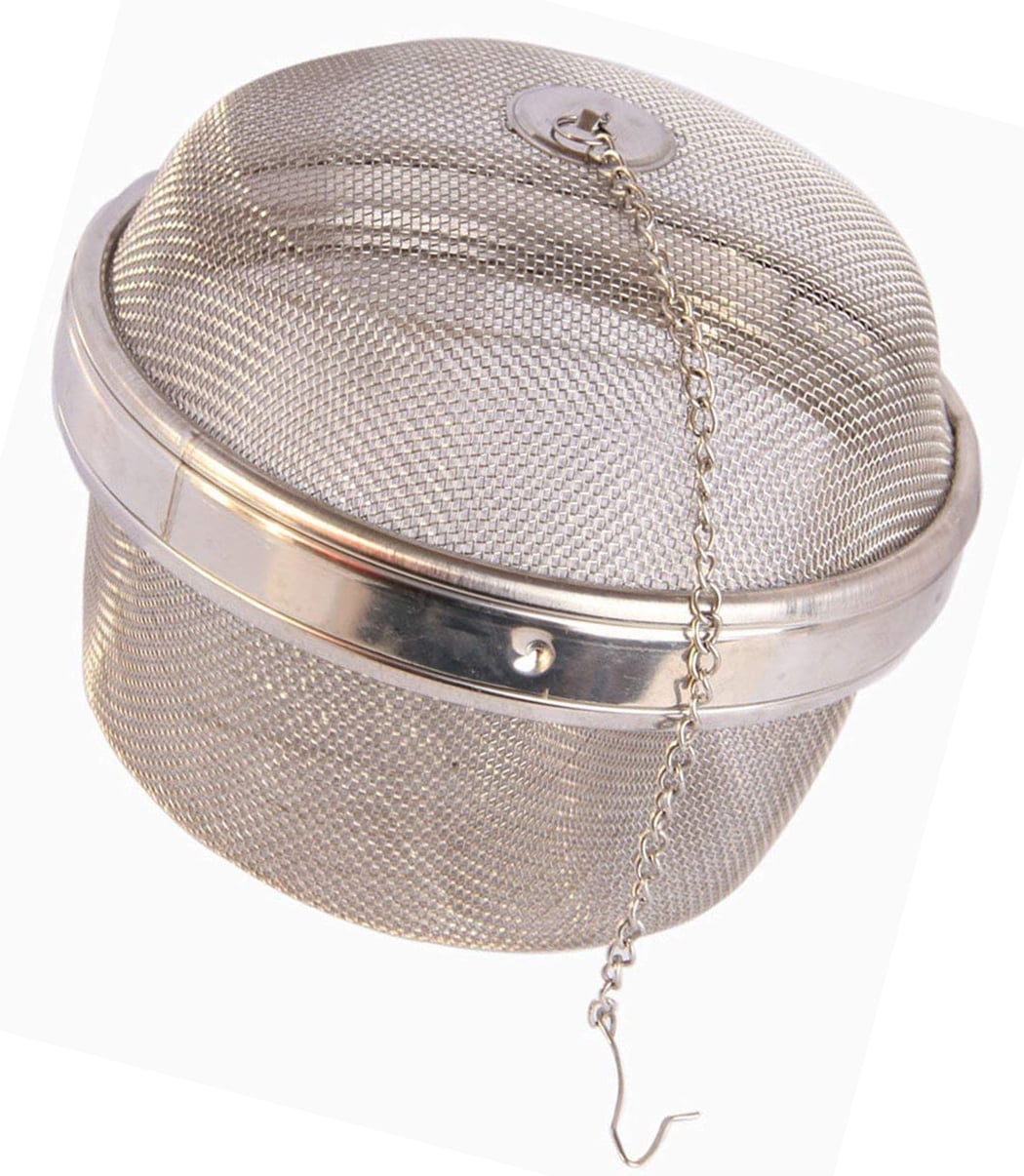 Spice Ball Herb Infuser Extra Large 3.5"D, Stainless Steel - Walmart.com