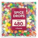 Spice Candy Gum Drops Bulk Candy -Assorted Fruit Flavor - 4 Pounds ...