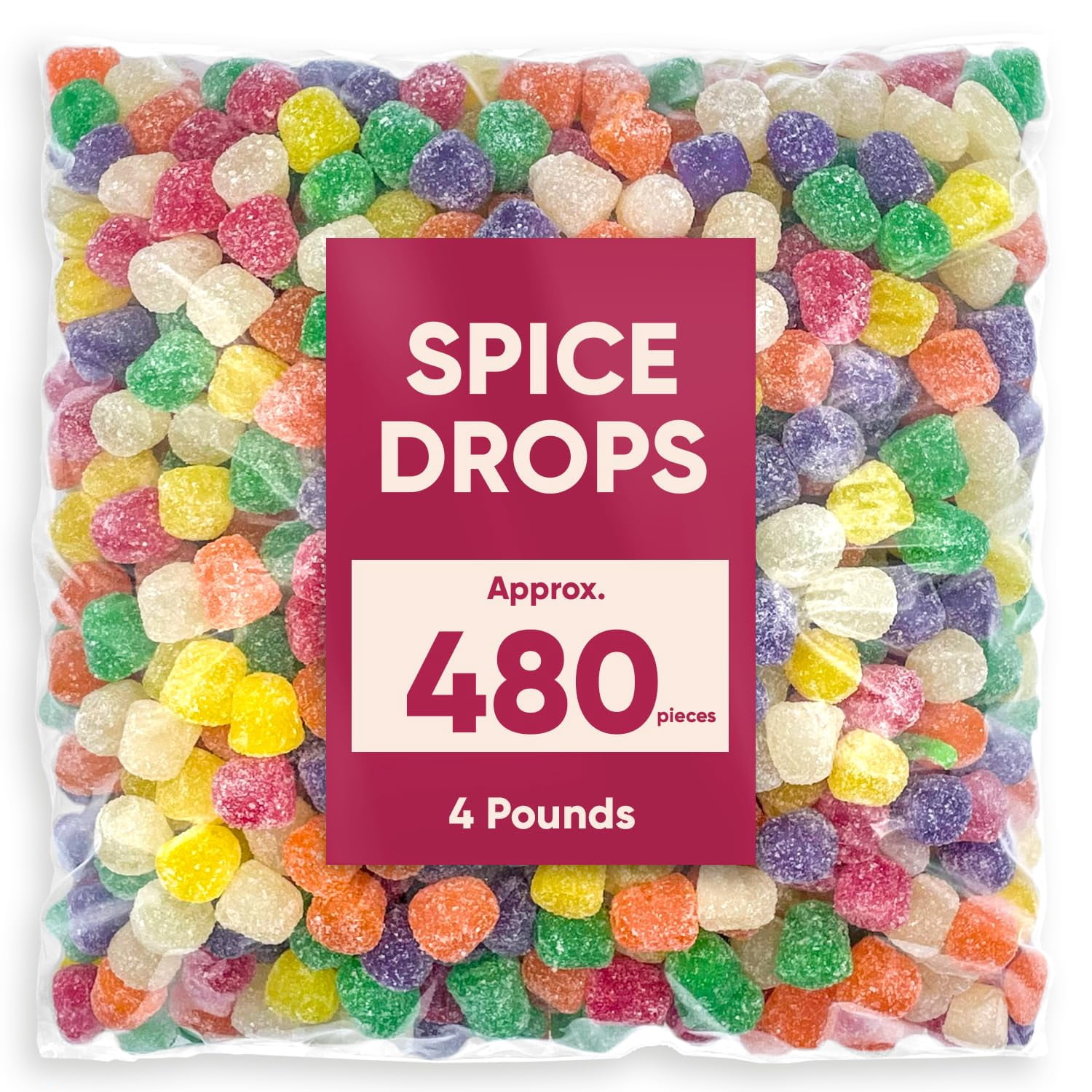 Spice Candy Gum Drops DMF15 Bulk Candy -Assorted Pounds - Jelly Gum ...