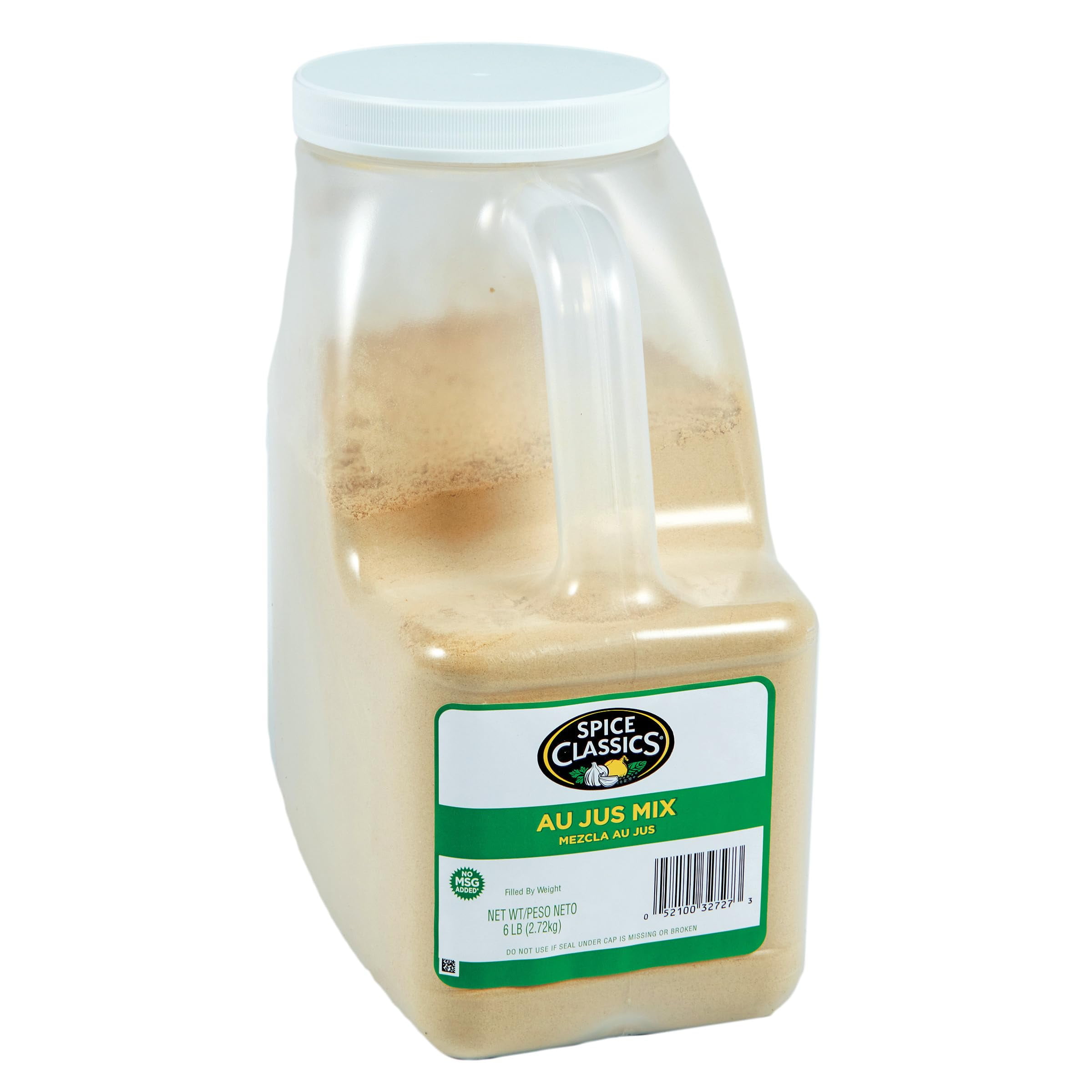 Spice Classics Au Jus Mix, 6 lb - One 6 Pound Container of Au Jus Gravy ...