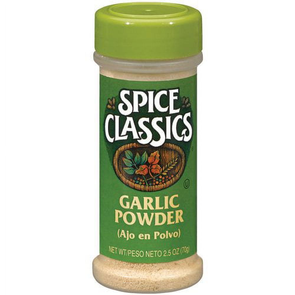 Spice Classics Kosher Garlic Powder, 2.5oz Plastic Bottle - Walmart.com
