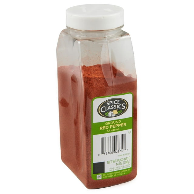 Spice Classics MQH2 Ground Red Pepper, 14 oz - One 14 Ounce Container ...
