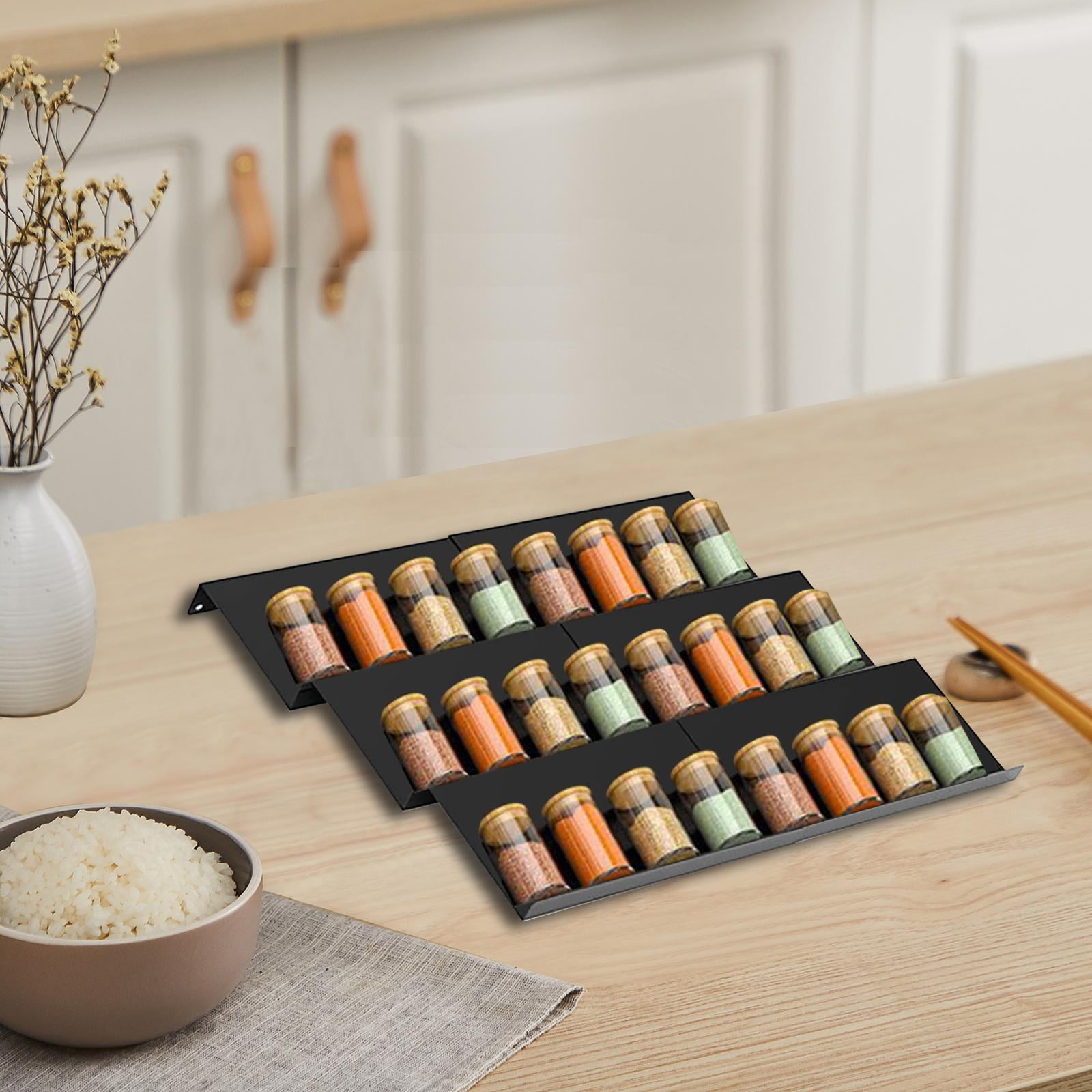 Spice Drawer Organizer Seasoning Organizer 3 Layer Spice Rack Tray ...