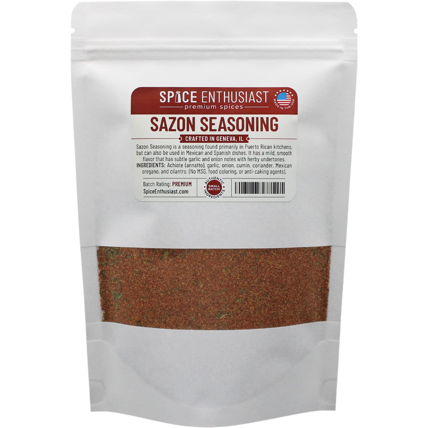 Spice Enthusiast Sazon Seasoning - 8 Oz - Walmart.com